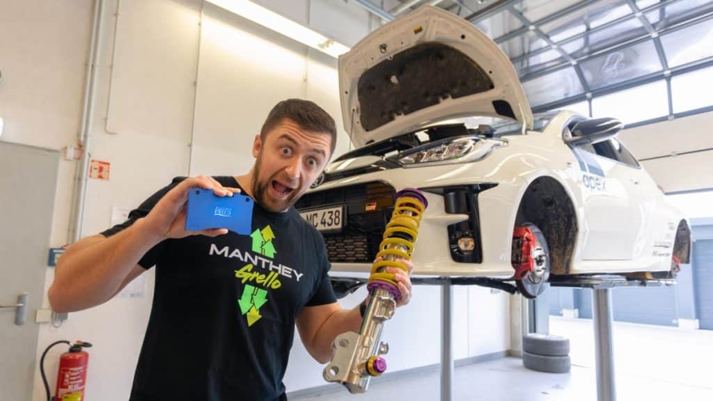 KW Clubsport 3-way for Toyota GR Yaris can now be ordered